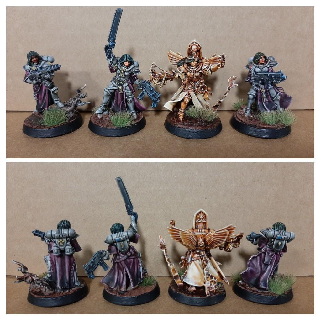 Canoness, Conversion, Sisters Of Battle - Sister Euphoria with others - Gallery - DakkaDakka